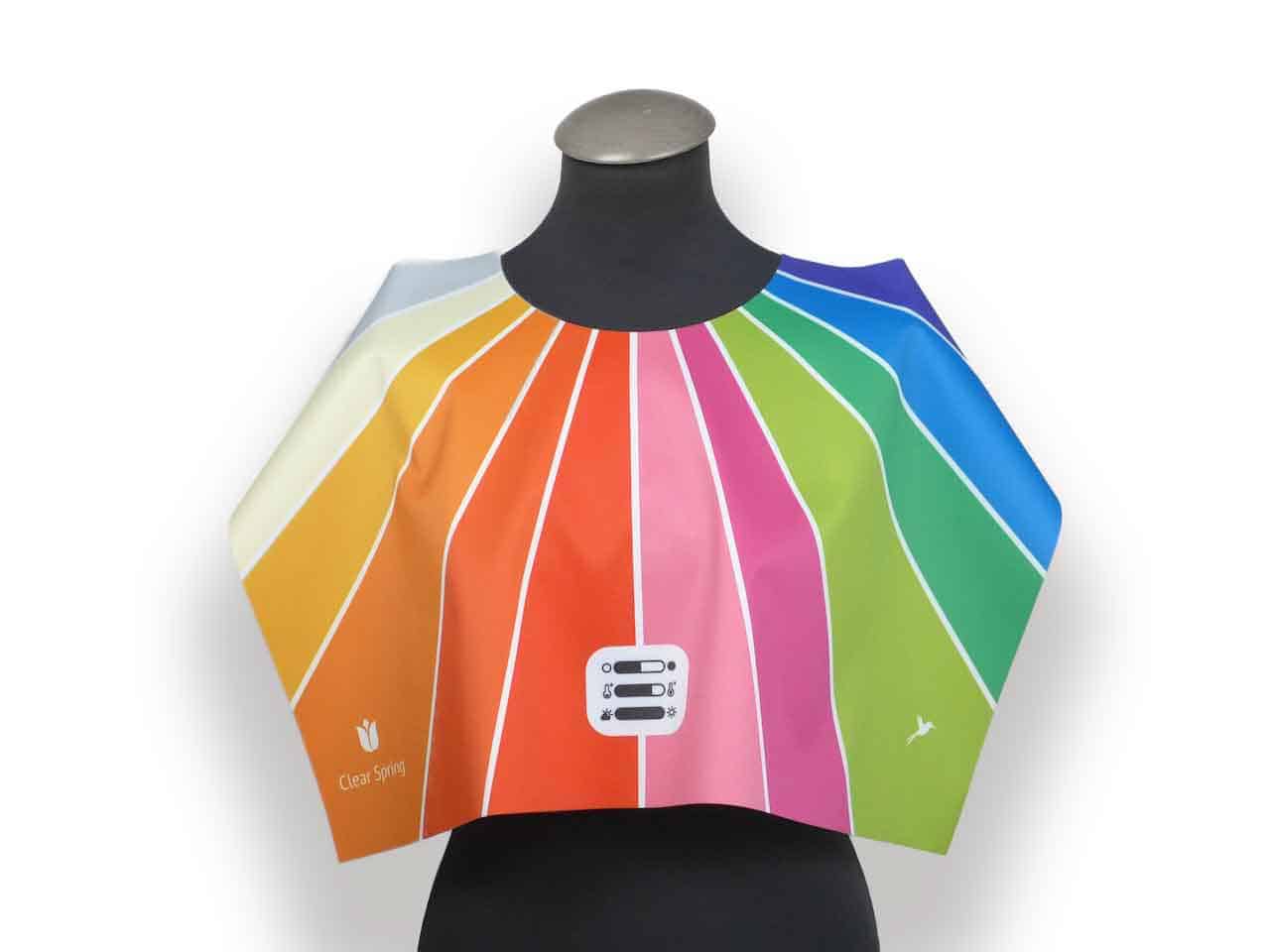 Colour Analysis 8-Part Capes Set Harlequin for 8 Mixed Types – Colour ...