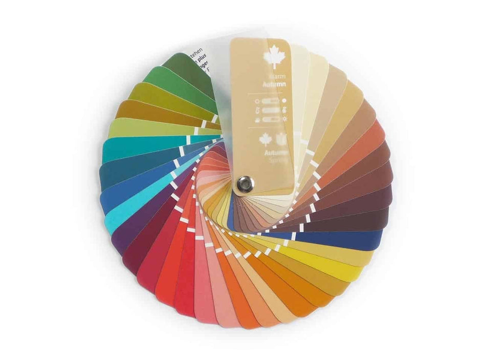 Colour Swatches - Colour Cards, Fabric Charts & Makeup Swatch Cards